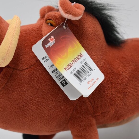 Disney | Toys | Disney Store Exclusive Lion King Pumba Plush With Tags ...